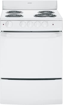 Hotpoint RA724KWH 24 Inch Freestanding Electric Range with 3.0 cu. ft ...