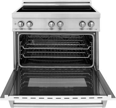 ZLINE RAINDWM36 36 Inch Induction Range with 4.6 cu ft Capacity, 4 ...