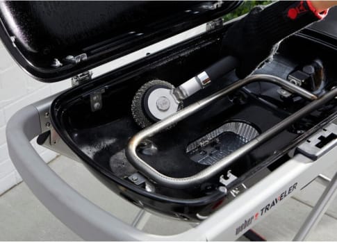 Weber 6282 Round Wire Scrub Grill Brush: 12 Inch