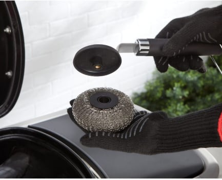 Weber 6282 Round Wire Scrub Grill Brush: 12 Inch