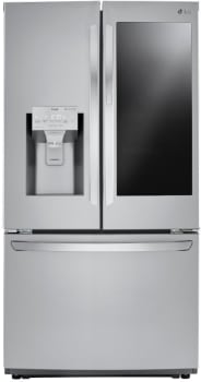 LG LFXC22596S 36 Inch Smart Counter Depth French Door Refrigerator with ...