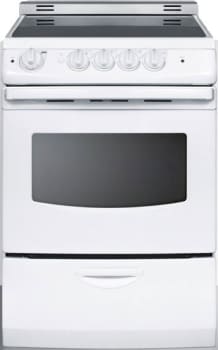 Summit REX242WRT 24 Inch Freestanding Electric Range with 4 Cooktop ...