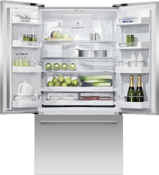 Fisher & Paykel RF201AHUSX1 36 Inch Freestanding French Door ...