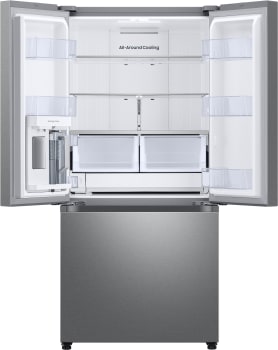 Samsung RF25C5551SR 33 Inch Smart French Door Refrigerator with 24.5 Cu ...
