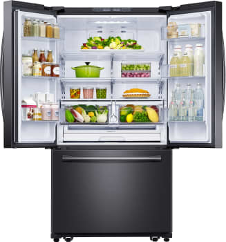 Samsung RF260BEAESG 36 Inch French Door Refrigerator with CoolSelect ...