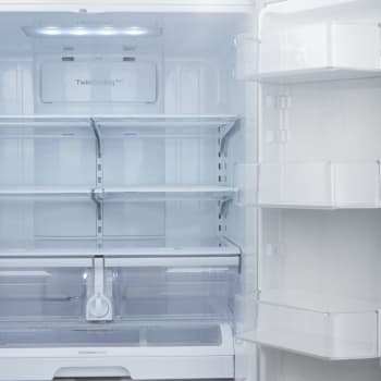 RF263BEAEWW Samsung White 36" French Door Refrigerator - Energy Star