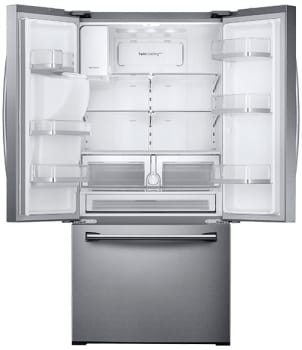 Samsung RF26J7500SR 33 Inch French Door Refrigerator with TwinCooling ...