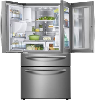 RF28JBEDBSR Samsung Stainless Steel Refrigerator 36" French Door