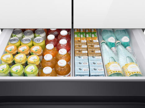Samsung RF29BB860012 36 Inch Smart 4-Door French Door Refrigerator with ...