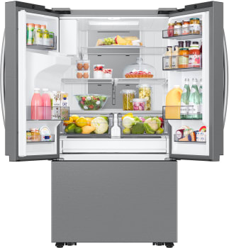 Samsung RF32CG5400SR 36 Inch Smart 3-Door French Door Refrigerator with ...
