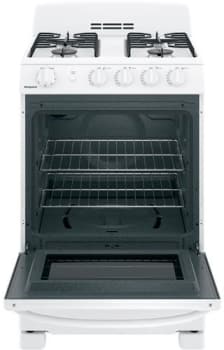 Hotpoint RGAS300DMWW 24 Inch Freestanding Gas Range with 4 Sealed ...