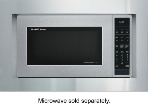 Sharp RK94S30F 30" Stainless Steel Built-In Trim Kit for SMC1585BS