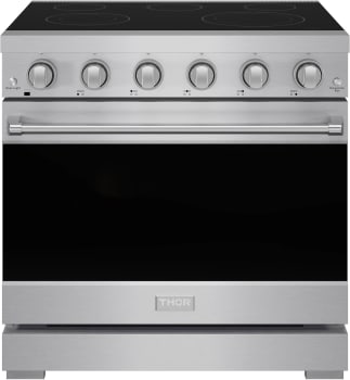 Thor Kitchen RSE36P 36 Inch Freestanding Electric Range with 5 Elements ...
