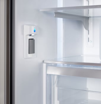 Viking RVFFR336SS 36 Inch Counter Depth French Door Refrigerator with ...