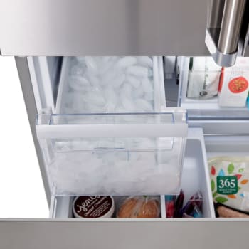 Viking RVFFR336SS 36 Inch Counter Depth French Door Refrigerator with ...