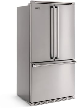 Viking RVFFR336SS 36 Inch Counter Depth French Door Refrigerator with ...