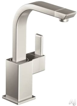 Moen S5170SRS Spot resist stainless one-handle high arc bar faucet