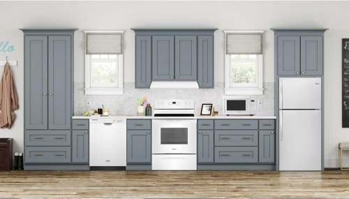 Whirlpool WRT134TFDM 28 Inch Top-Freezer Refrigerator with 14.3 Cu. Ft ...