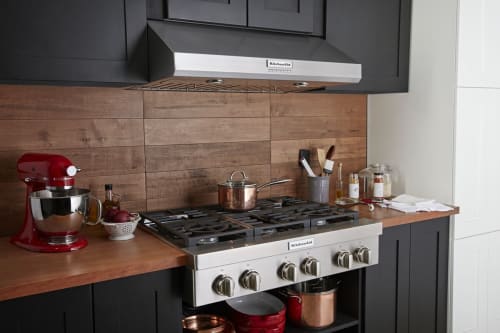 KitchenAid KVUC606KSS Commercial Style Under Cabinet Range Hood with ...