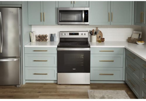 Whirlpool WFE535S0LS 30 Inch Freestanding Electric Range with 5 ...