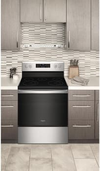 Whirlpool WFE535S0LS 30 Inch Freestanding Electric Range with 5 ...
