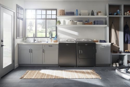 Maytag MED6500MBK 29 Inch Electric Pet Pro Dryer with 7.0 Cu. Ft ...