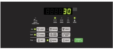 Speed Queen SFNNYASP115TW01 27 Inch Commercial Front Load Washer with 4 ...