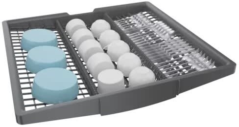 Bosch SGE78C55UC 24 Inch Smart Full Console Built-In Dishwasher with 15 ...