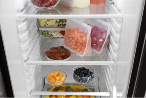 GE GSE25GGPBB 36 Inch Freestanding Side by Side Refrigerator with 25.3 ...