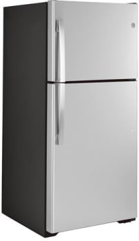 GE GTE19JSNRSS 30 Inch Top Freezer Refrigerator with 19.2 Cu. Ft ...
