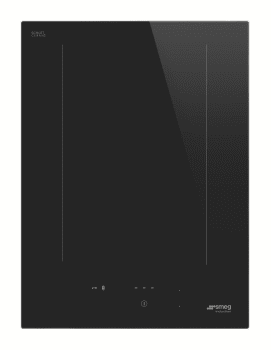 Smeg SIMU315D 15 Inch Induction Cooktop with 2 ELements, Slider Control ...