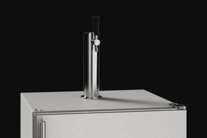 U-Line ULATAPSINGLE Stainless Steel Single Tap Tower Kit with Low ...