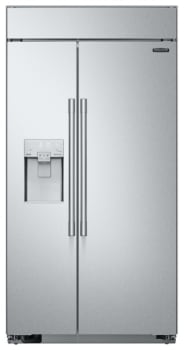 SKS SKSSB4202S 42 Inch Built-in Smart Side-by-Side Refrigerator with 25 ...