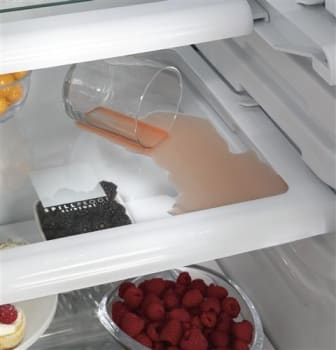 Cafe CSB42WP2NS1 42 Inch Built-In Side by Side Smart Refrigerator with ...