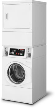Speed Queen SV6000WG 27 Inch Commercial Laundry Center with 3.42 Cu. Ft ...