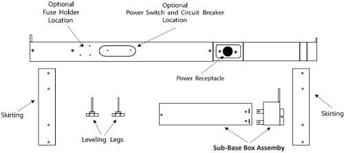 Amana PTSB430QW 265V Electrical Sub-Base Kit For A New Unit ...
