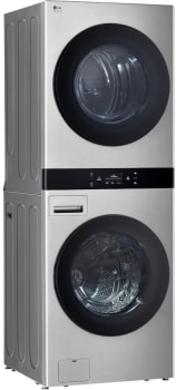 LG SWWE50N3 27 Inch Smart Electric WashTower with 5.0 cu.ft. Washer, 7. ...