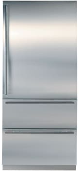 Sub-Zero 736TCI 36 Inch Built-in Bottom Freezer Refrigerator with Spill ...