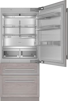 Thermador T36IB100SP 36 Inch Panel Ready Built-In Bottom Mount Smart ...