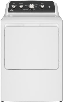 GE ETD48GASWWB 27 Inch Gas Dryer with 7.2 cu. ft. Capacity, Spanish ...