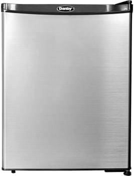 Danby DAR022A1SLDB 19 Inch Compact Refrigerator with 2.2 cu. ft ...