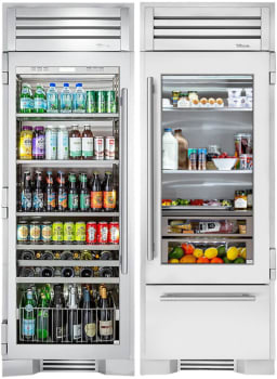 True Residential TRBMREFBEVGS301 Side-by-Side Column Set with 30 Inch ...