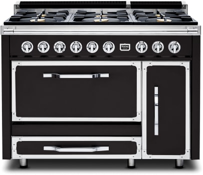 Viking TVDR4816BON 48 Inch Freestanding Dual Fuel Range with 6 Sealed ...