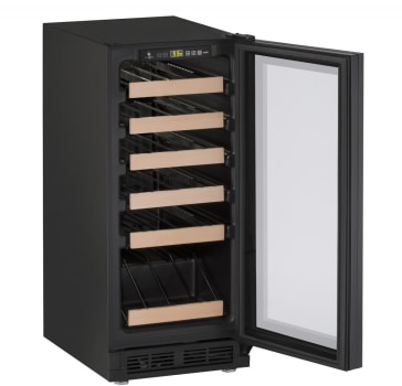 U-Line U1215WCINT60A 15 Inch Undercounter Wine Storage with 24-Bottle ...