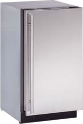 U-Line U2218RS00B 3.6 cu. ft. Built-in Refrigerator with 4 Adjustable ...
