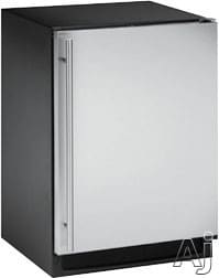 U-Line U2224RS00B 4.9 cu. ft. Built-in Compact Refrigerator with 4 ...