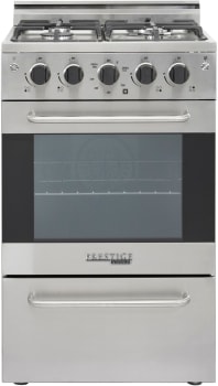 Unique Appliances UGP20VPC1SS 20 Inch Freestanding Gas Range with 4 ...