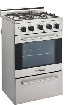 Unique Appliances UGP20VPC1SS 20 Inch Freestanding Gas Range with 4 ...