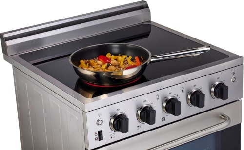 Unique Appliances UGP24VECSS 24 Inch Freestanding Electric Range with 4 ...