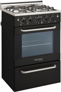 Unique Appliances UGP24VPC1B 24 Inch Freestanding Gas Range with 4 ...